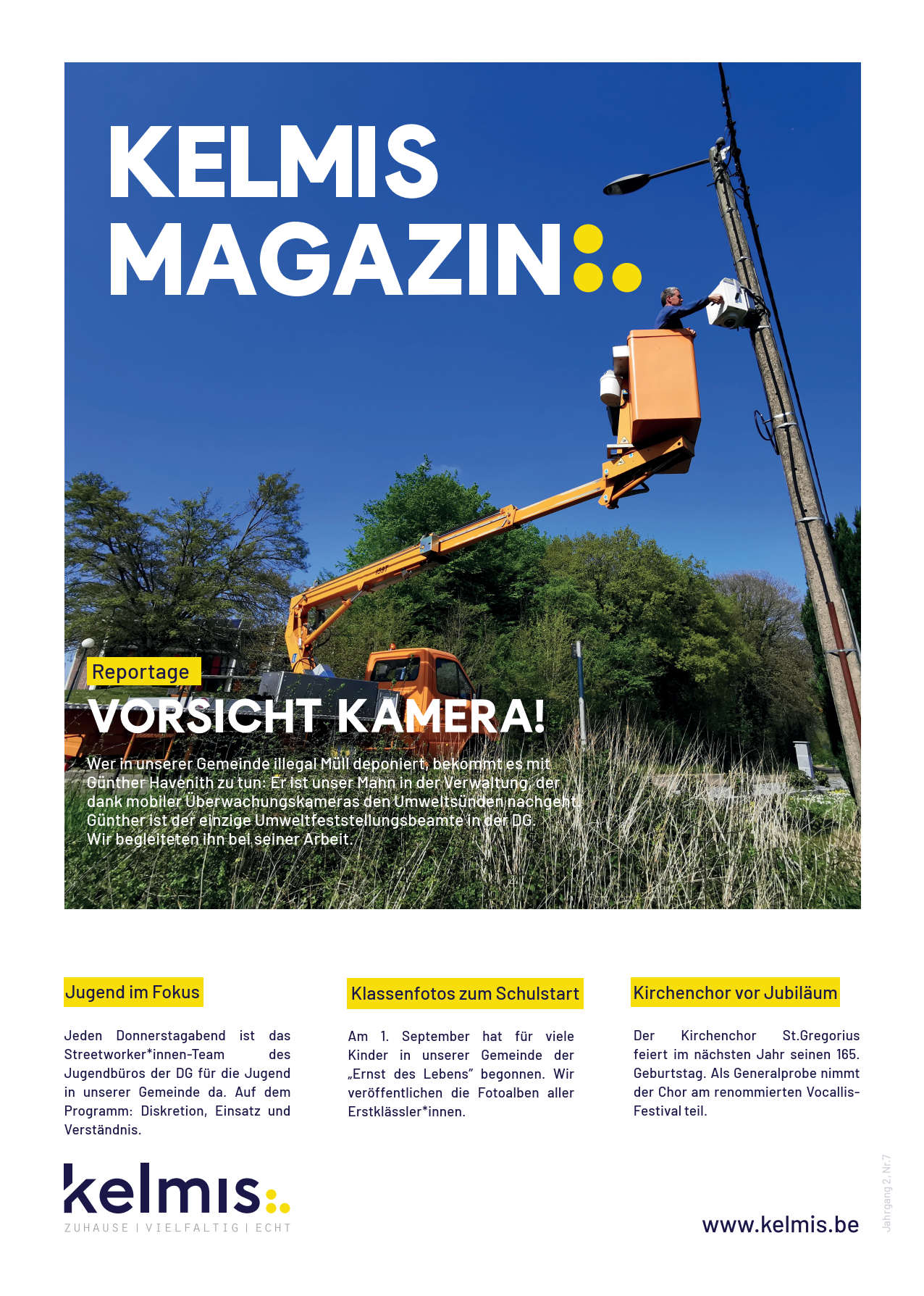 Siebte Ausgabe des Kelmis Magazins liegt vor – Verteilung begonnen ...