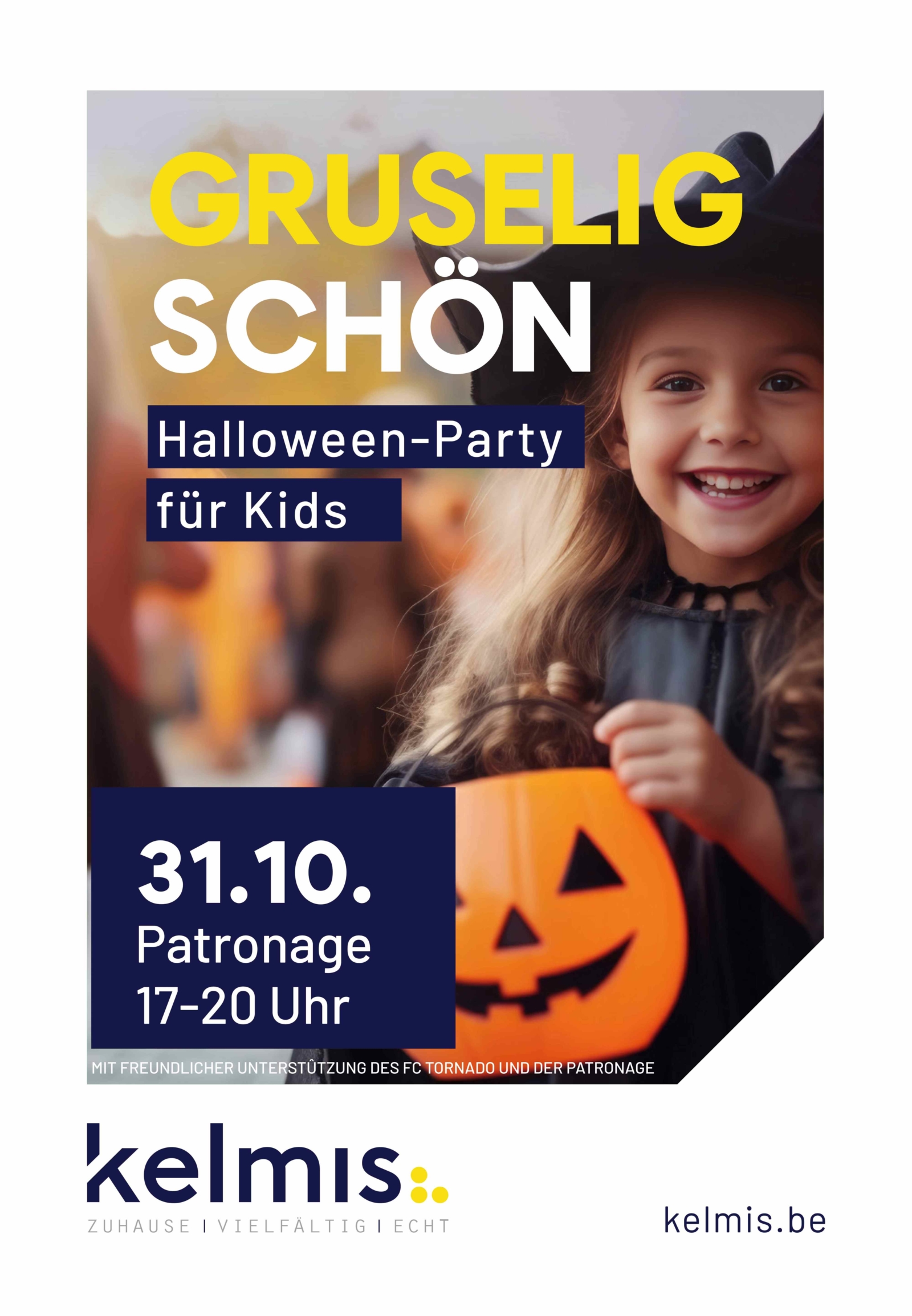Kinder-Halloween-Party in der Patronage – Gemeinde Kelmis – La Calamine